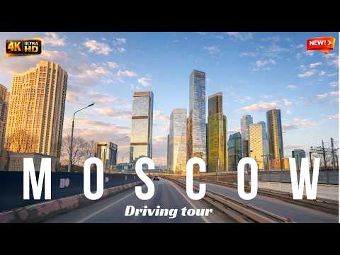 Evening Drive Moscow 2026 — Golden Hour Cinematic Ride
