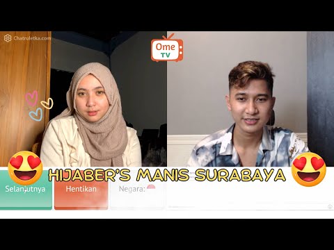 CEWE HIJAB SURABAYA INI BAPER SAMPE MINTA SLEEP CALL SAMA IVANN | OMETV