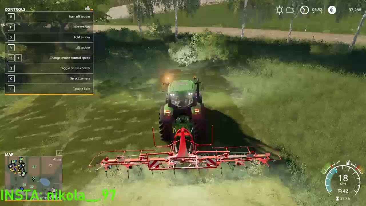 FS 19 ISPROBAVAMO NOV VOLAN GXT 570 DRAGAN/NIKI - YouTube