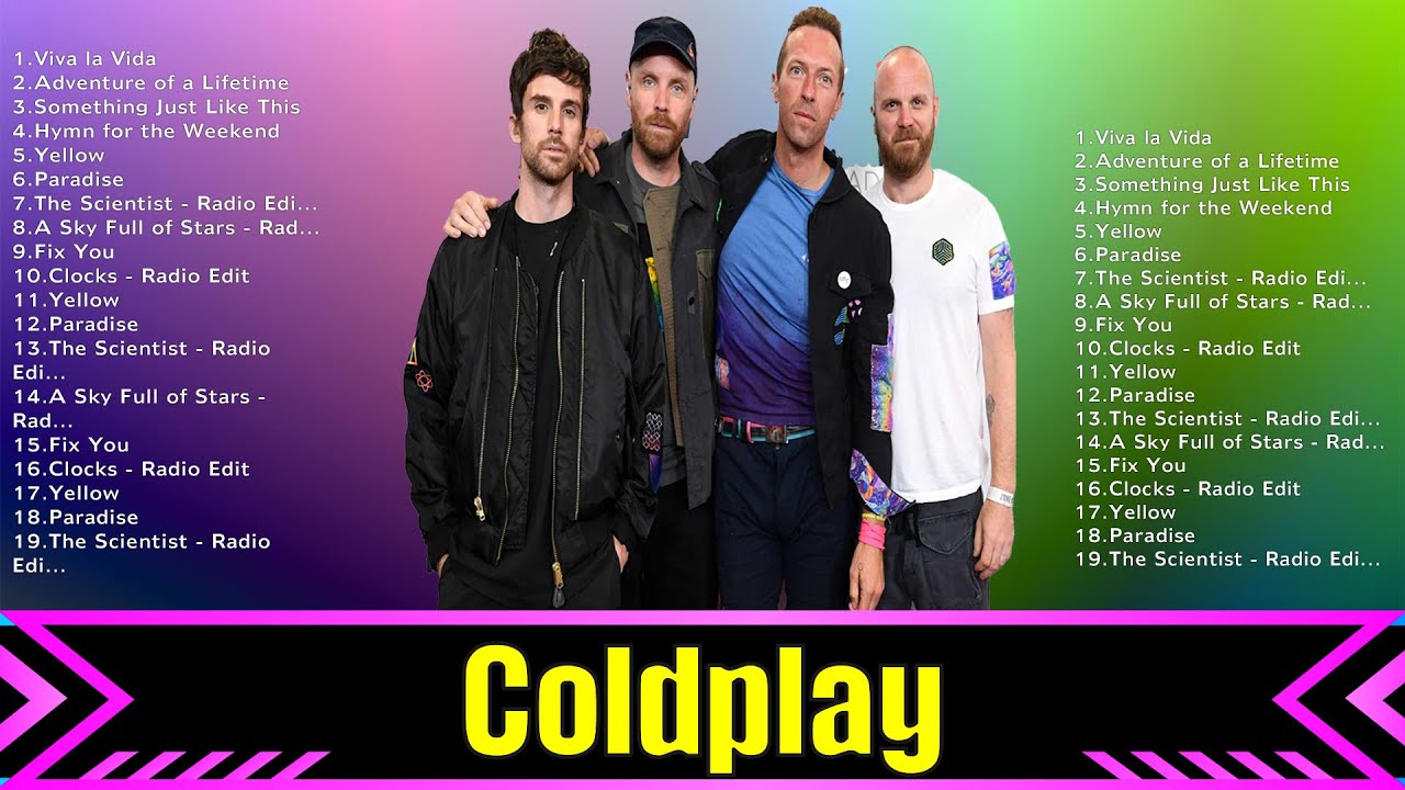 Coldplay Greatest Hits Full Album ️ Full Album ️ Top 10 Hits of All ...