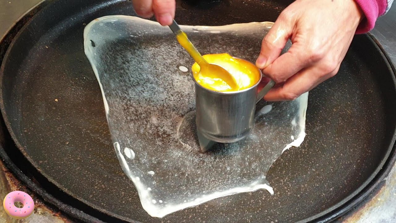 Hot Chicken Cheese Rotti Master - Korea street food - YouTube