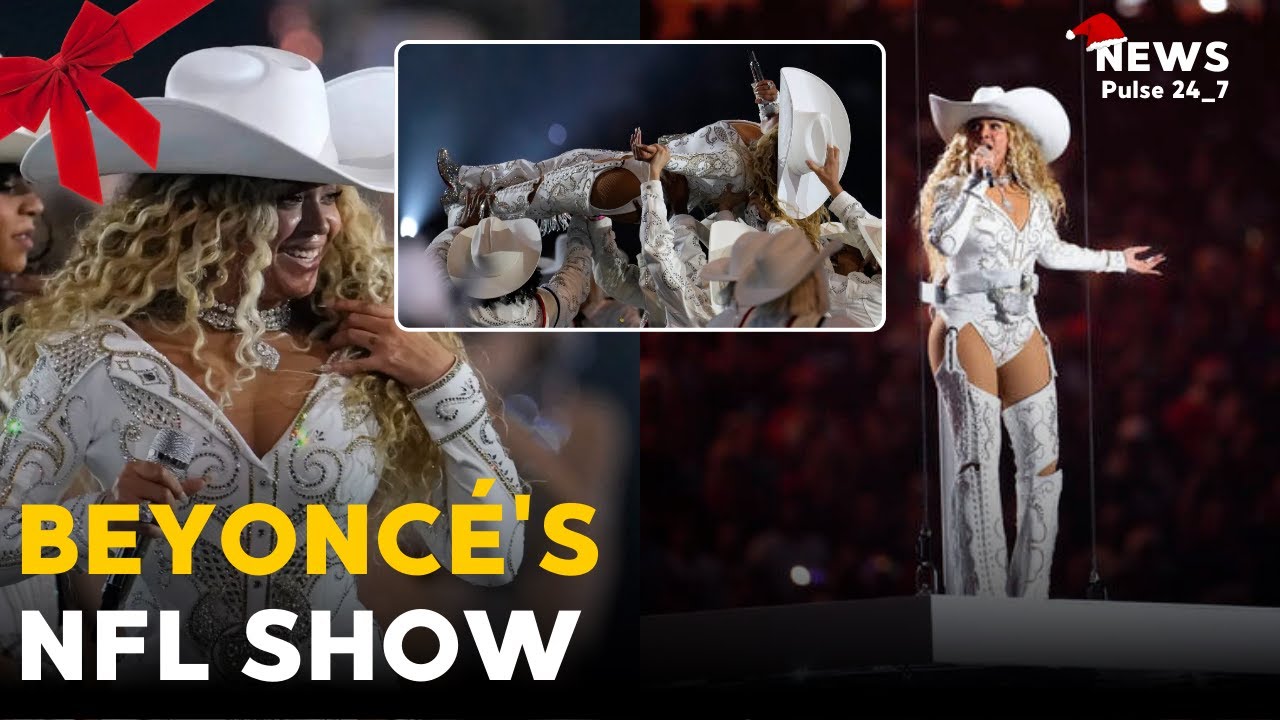 Beyoncé Shines in NFL Christmas Halftime Performance Amid Criticism ...