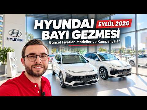HYUNDAI EYLÜL 2026 BAYİ GEZMESİ | Güncel Fiyatlar, Modeller ve Kampanyalar!