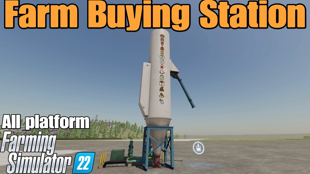 Farm Buying Station / FS22 mod for all platforms - YouTube