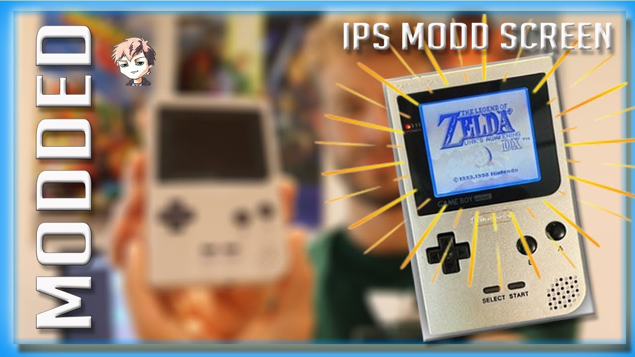 THE GAME BOY POCKET IPS MOD | Gameboy Pocket FunnyPlaying Kit - YouTube
