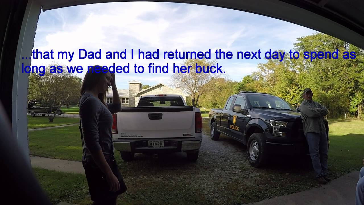 Betsy's Surprise Buck 10 9 2016 - YouTube