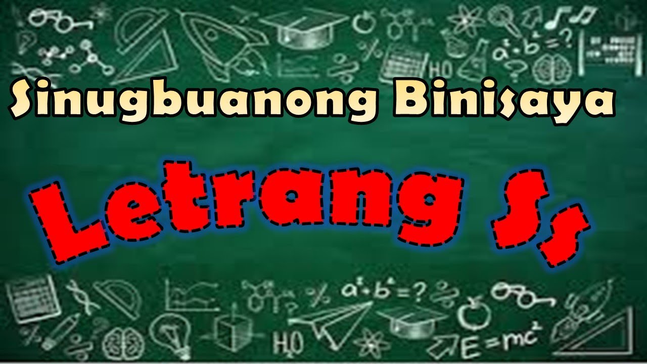 letter Ss l alphabet letters (bisaya) l pulong nga nagsugod sa letrang ...