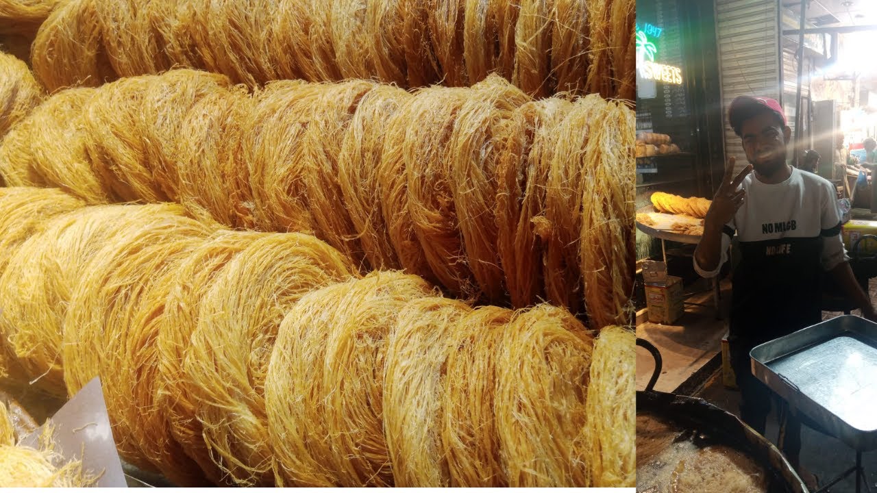 Street food of Pakistan,making phini,special sweet of pakistan - YouTube