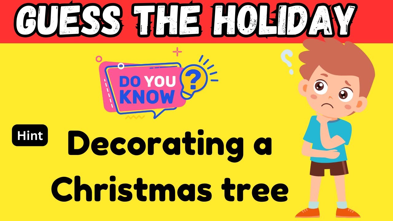 Guess the Holiday by Traditions Challenge! Can YOU guess them all ...