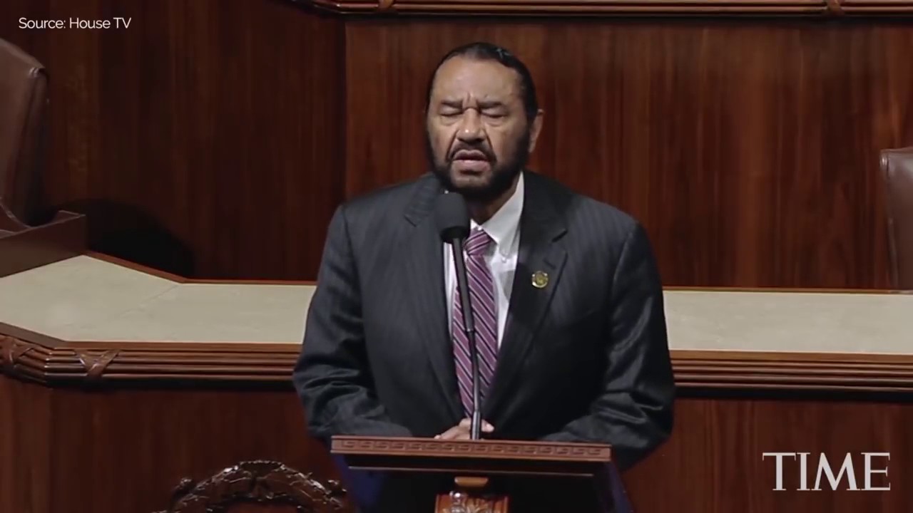 Werewolf Congressman Al Green wants to impeach Trump - YouTube