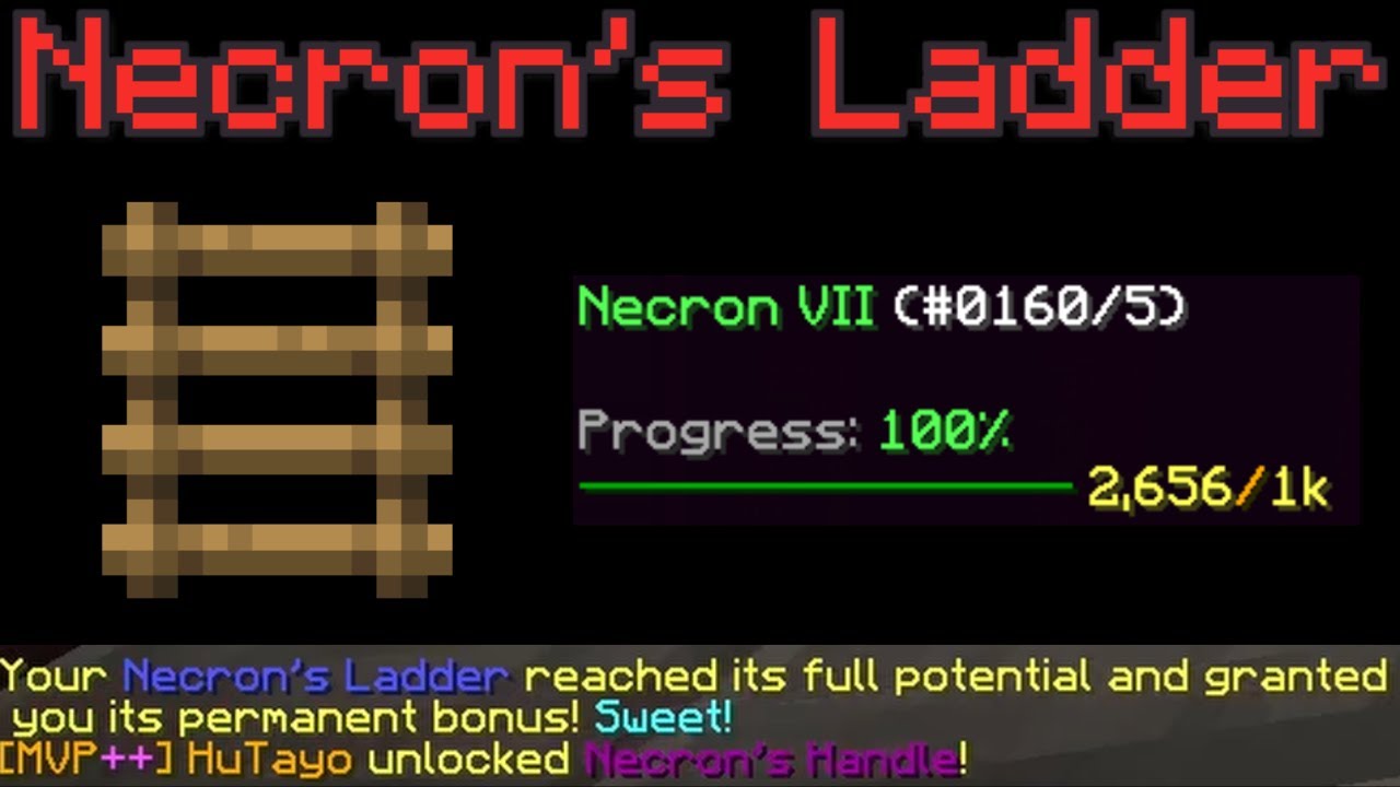 Claiming Necron's Ladder! (Hypixel Skyblock) - YouTube