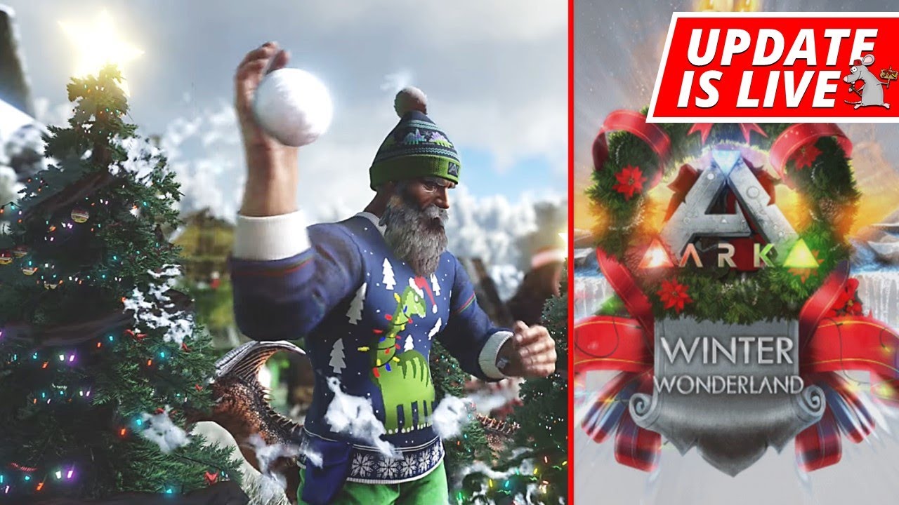Ark Survival Evolved Winter Wonderland Update Is Live! New Chibi ...