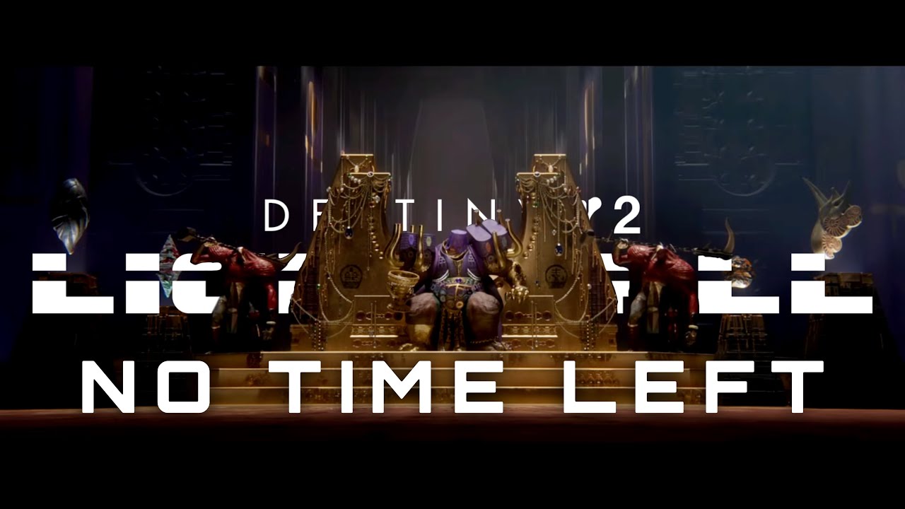 NO TIME LEFT | LIGHTFALL LEGENDARY CAMPAIGN | DESTINY 2 - PART 6 - YouTube