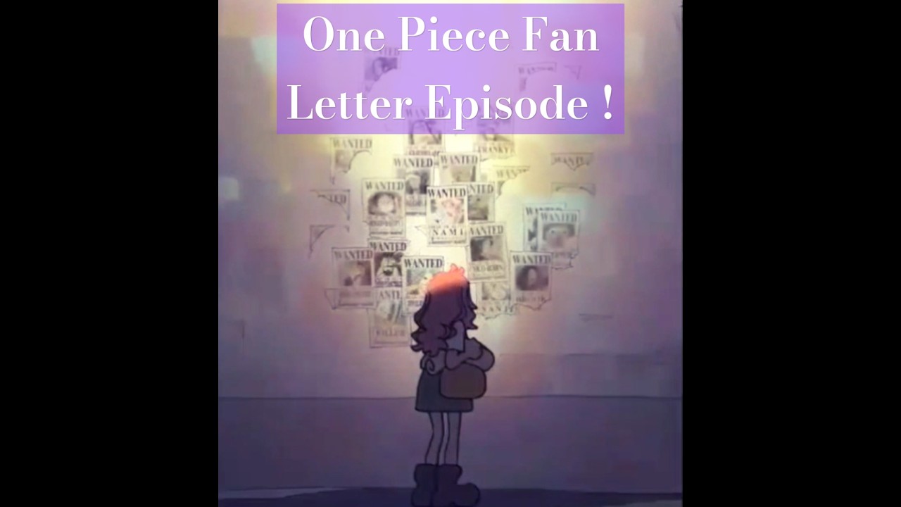 Special One Piece Fan Letter Episode! #onepiece #anime - YouTube