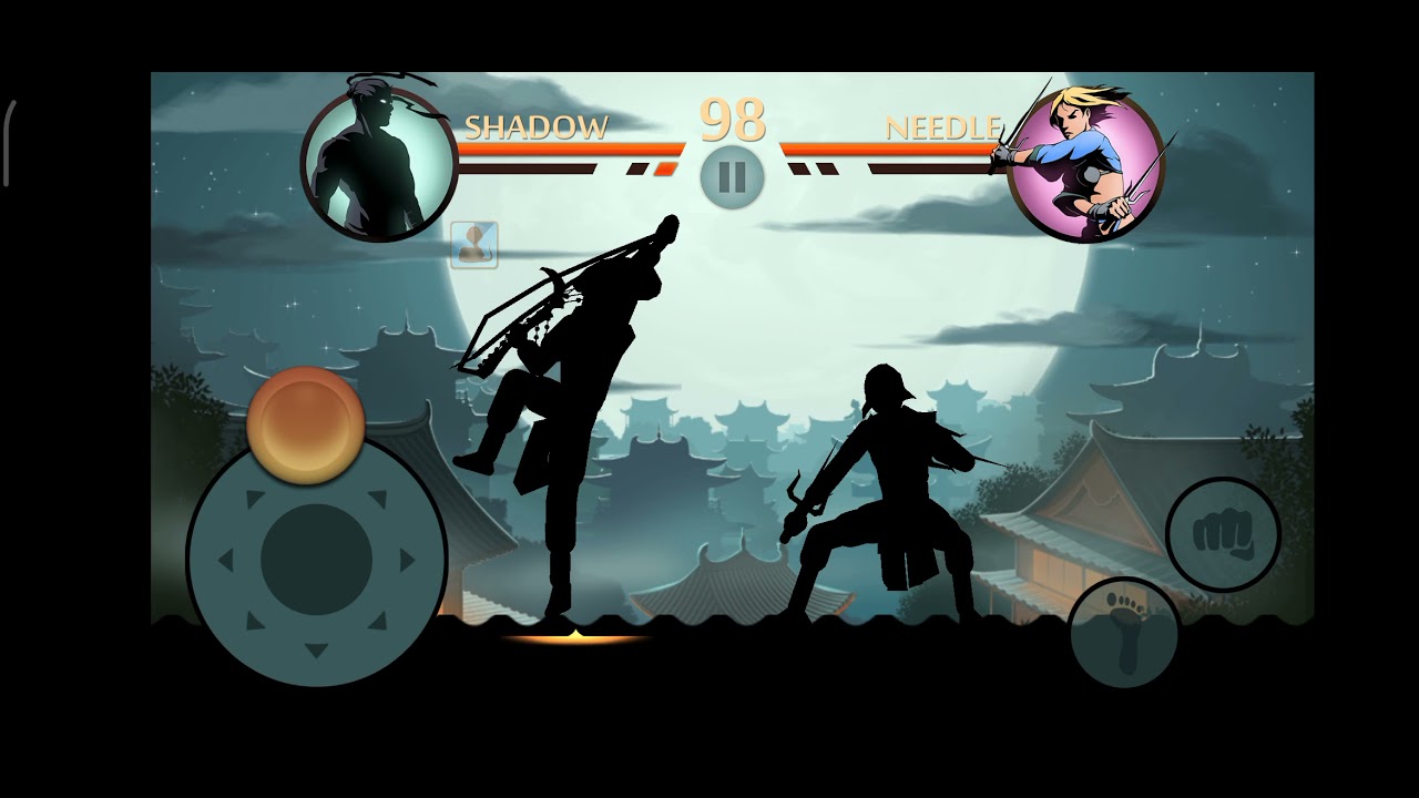 SHADOW FIGHT 2 HOW TO DEFEAT NEEDLE IN DARK MODE - YouTube