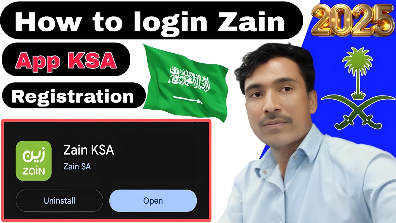 How to login on zain app Zain app registration zain mobile app 2025 ...