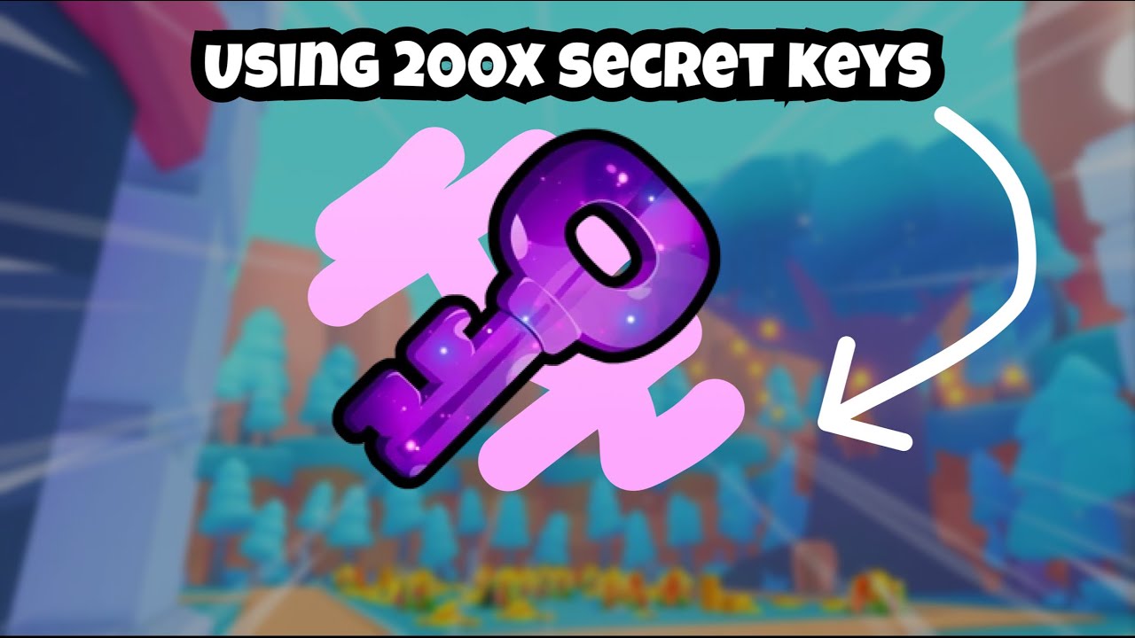 USING 200 SECRET KEYS IN PET SIMULATOR 99 - YouTube