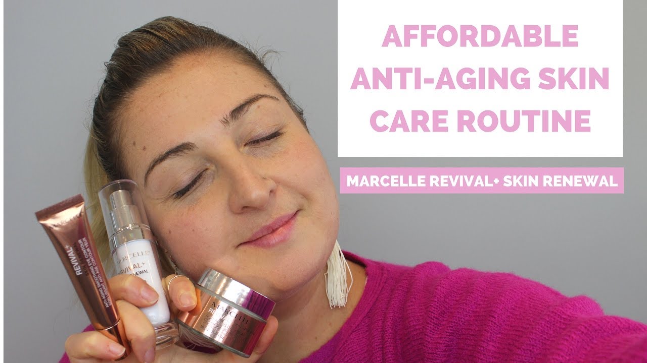 Affordable anti-aging skin care routine 2017 | Marcelle REVIVAL+ SKIN ...