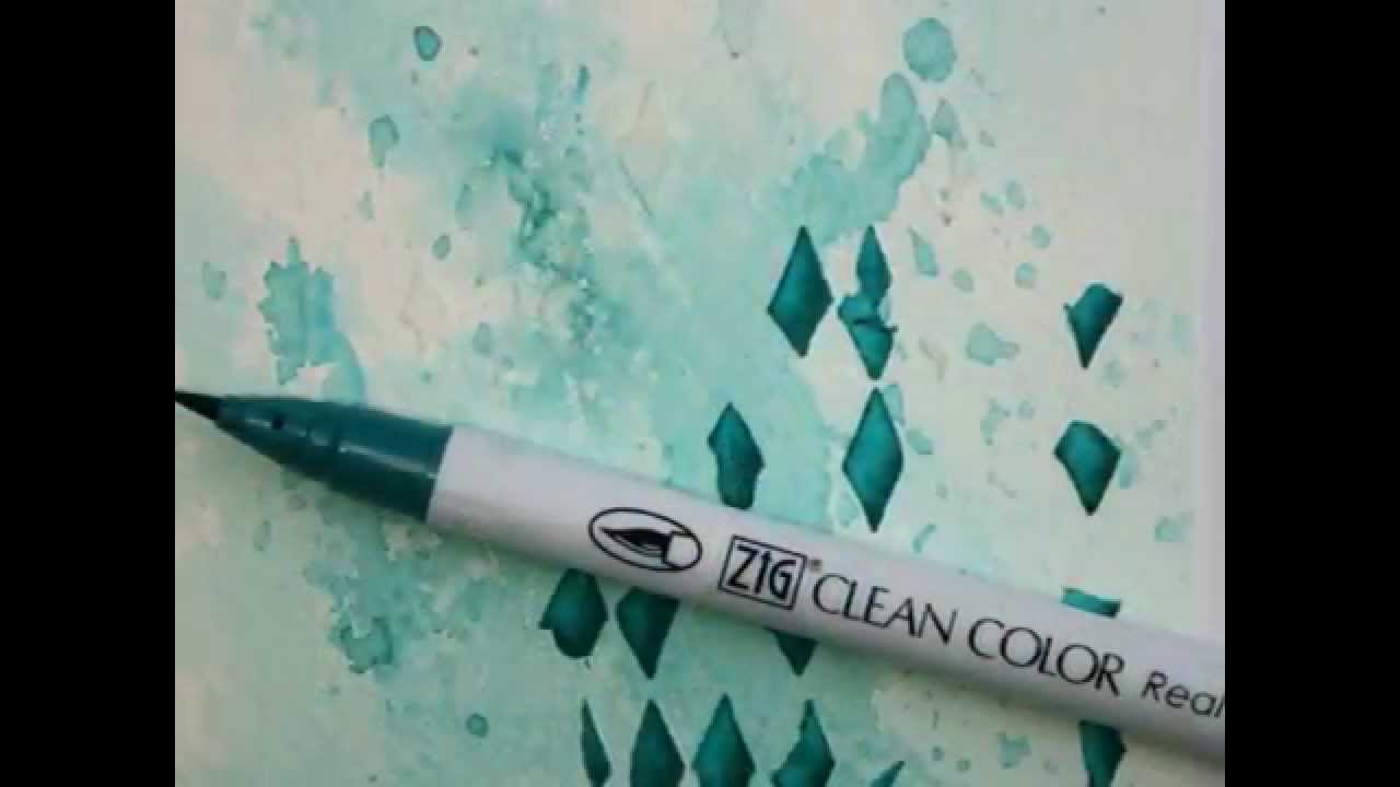 Clean color real brush - YouTube