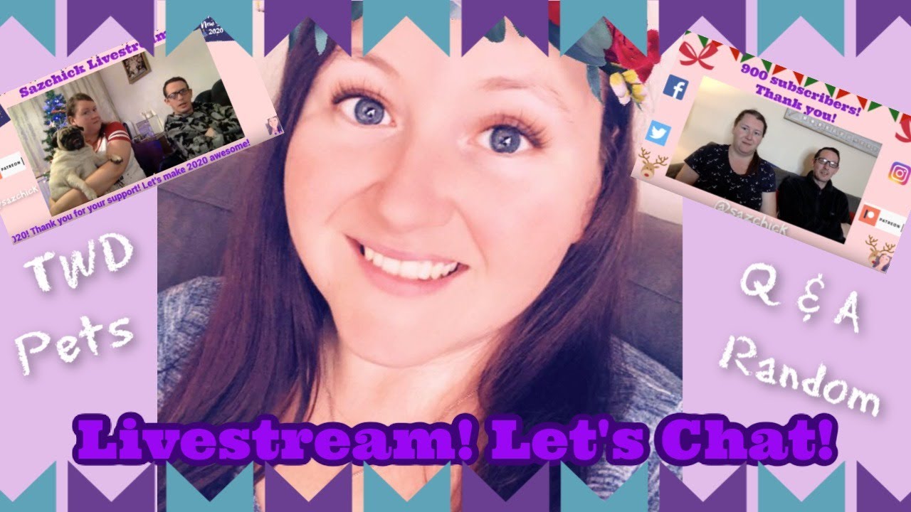 Quick hello! | Livestream Let's chat | TWD / Random chat - YouTube