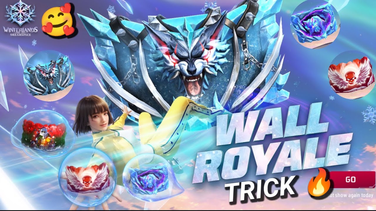 NEW WALL ROYALE EVENT | FREE FIRE NEW EVENT TODAY 🔥 | FF NEW WALL ...