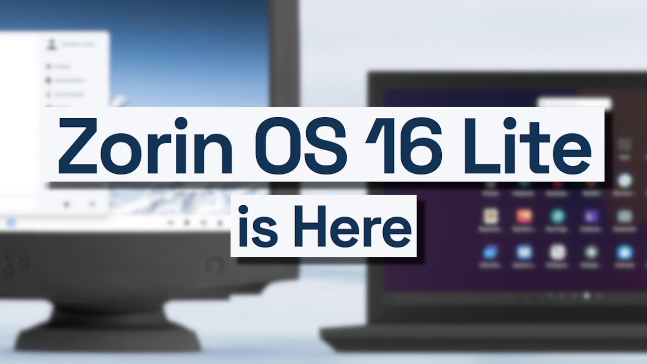 Zorin OS 16 Lite - STUNNING xfce Desktop - YouTube