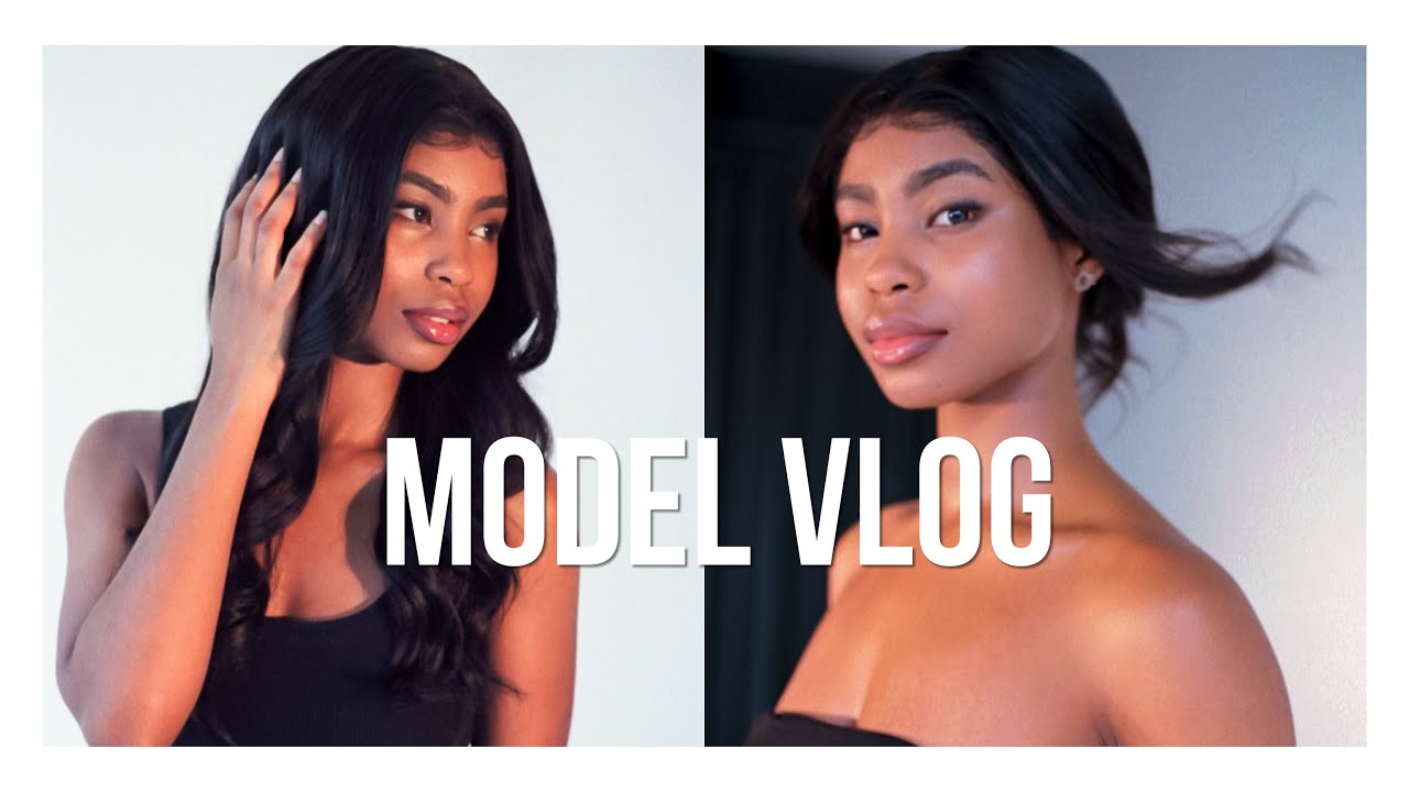 My First Hair Photoshoot ft. Hair Queen | Modeling Vlog - YouTube