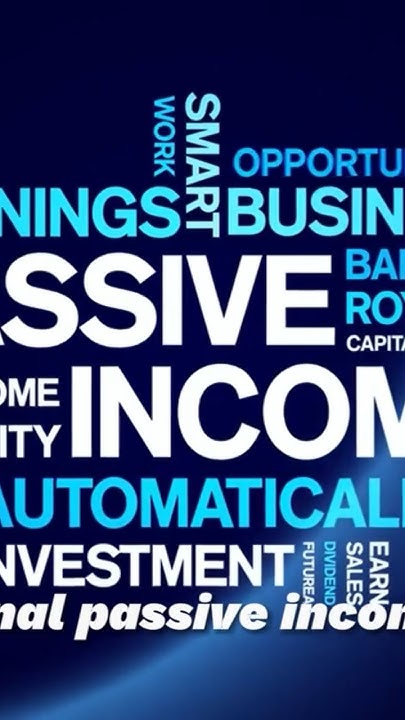 8 Passive Income Assets Make You Rich Youtube