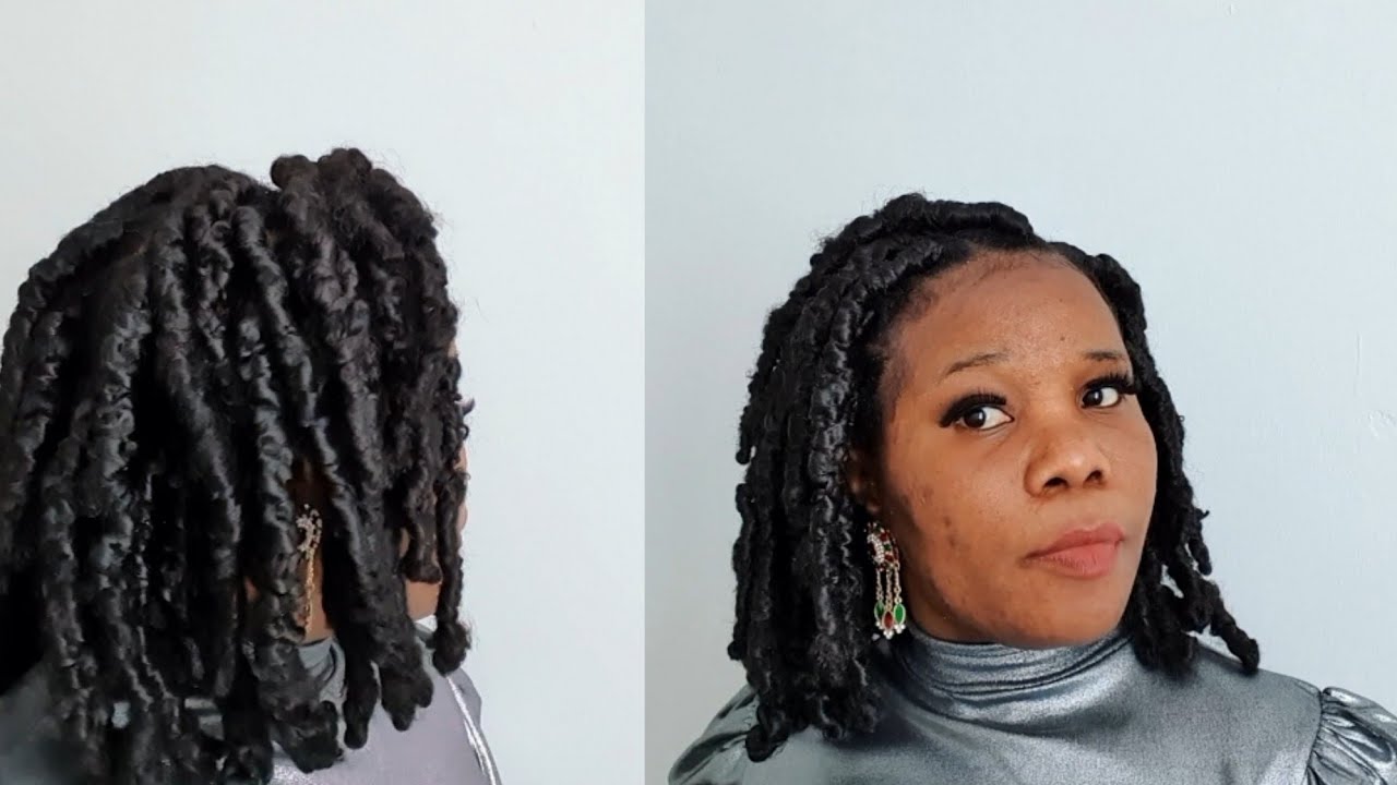 Diy distress butterfly locs (no crochet) - YouTube