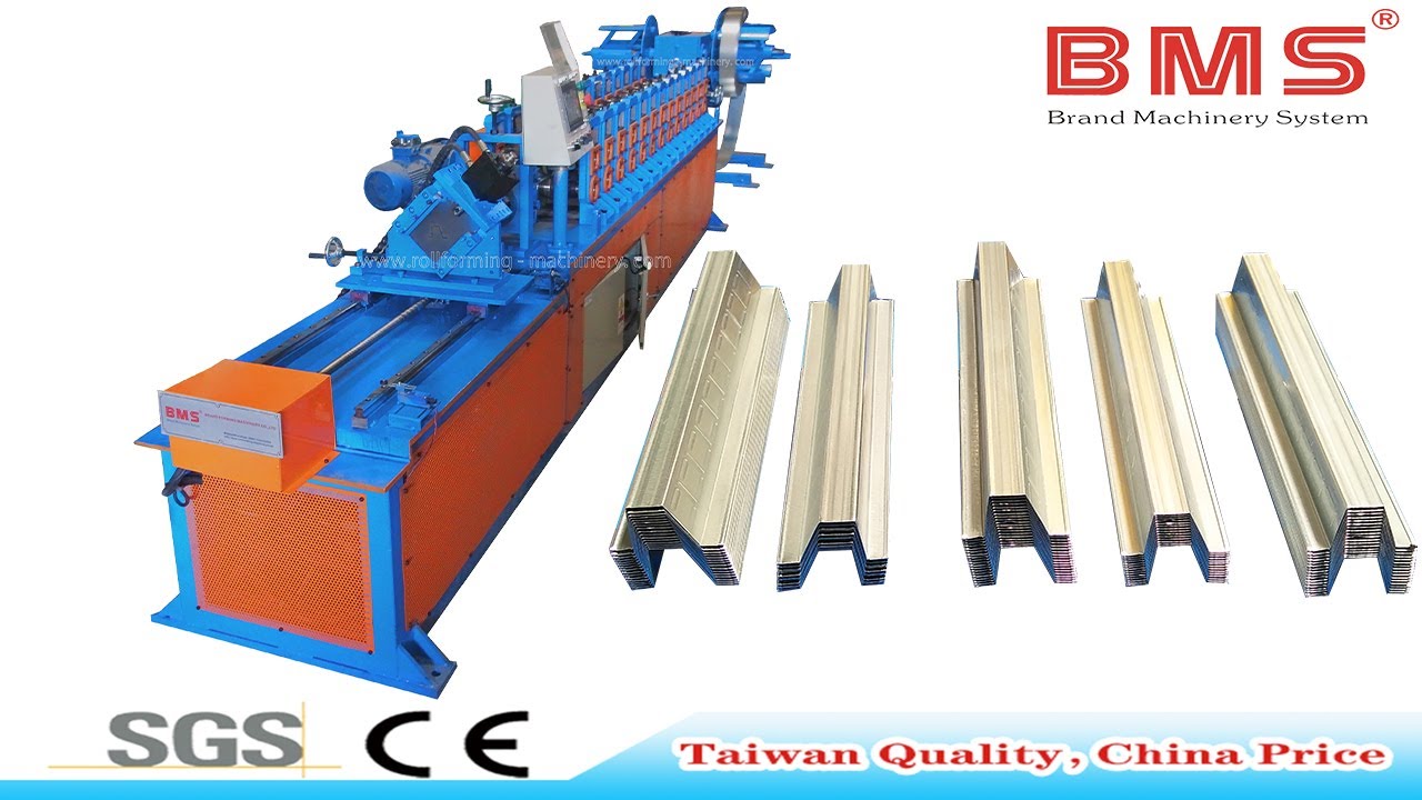 High Speed Batten Purlin Roll Forming Machine - YouTube