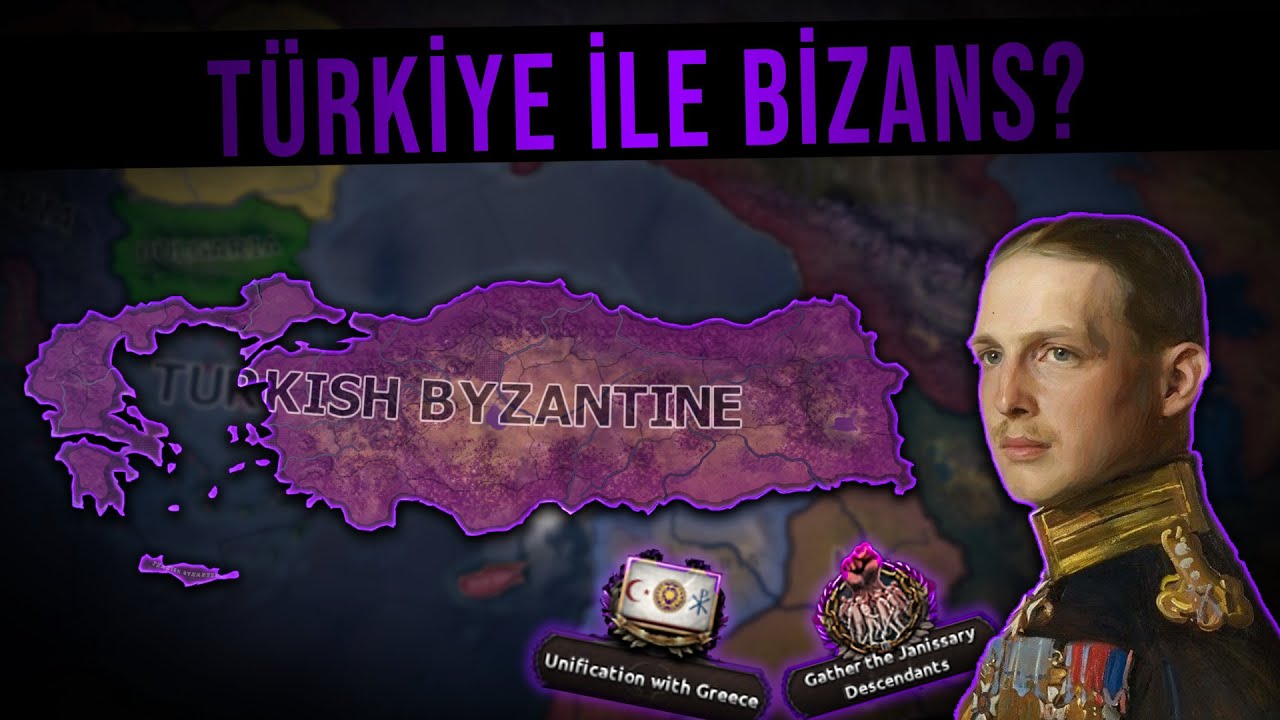 HOI4: TÜRKİYE İLE BİZANS! | BETTER TURKEY+ - YouTube