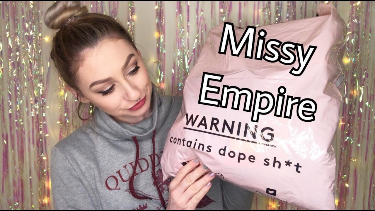 MISSY EMPIRE Try On Haul | Poison Grace - YouTube