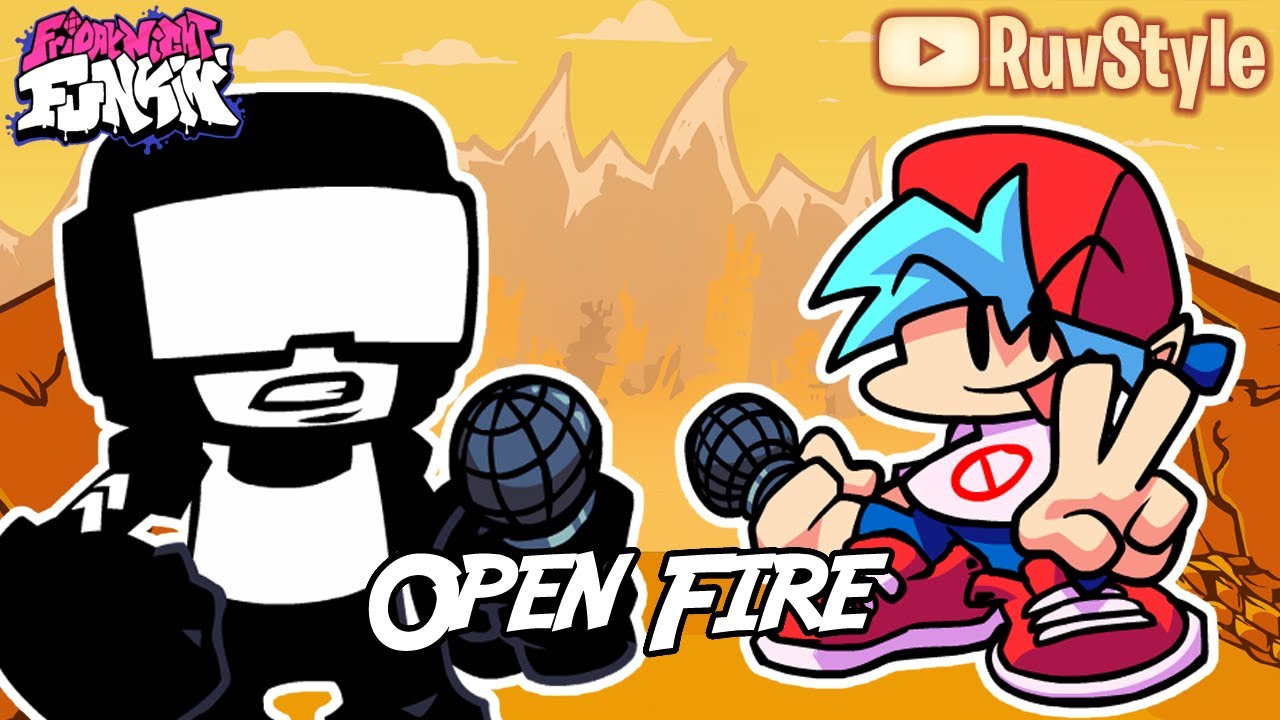 [FNF] Vs Tankman - Open Fire [Fanmade] - YouTube
