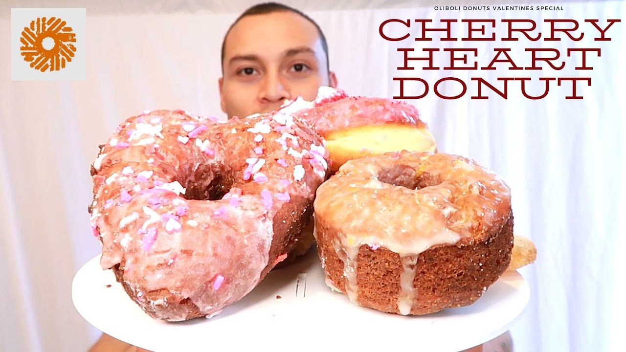Quick Bites! Oliboli Donuts Valentines Special - YouTube