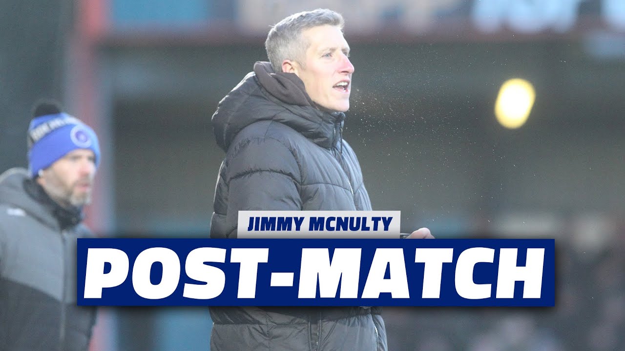 Jimmy McNulty On Today's Win Over Yeovil - YouTube