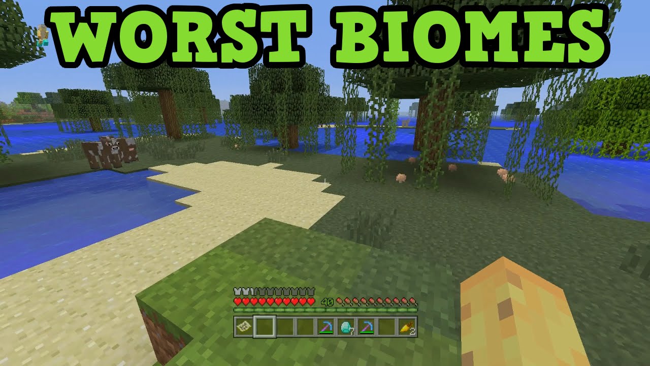 Minecraft Xbox One + PS4 - Top 5 WORST BIOMES - YouTube