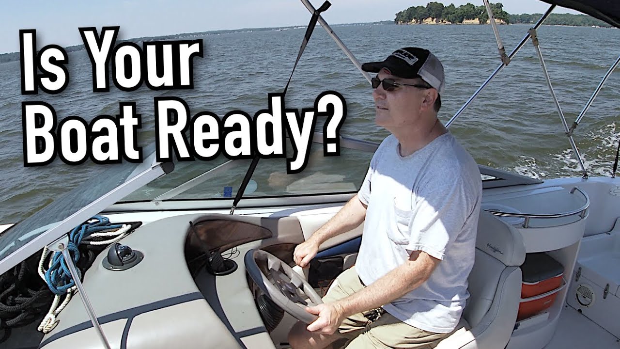 Get Your Boat Ready For Boating Season! Dewinterize or Spring ...