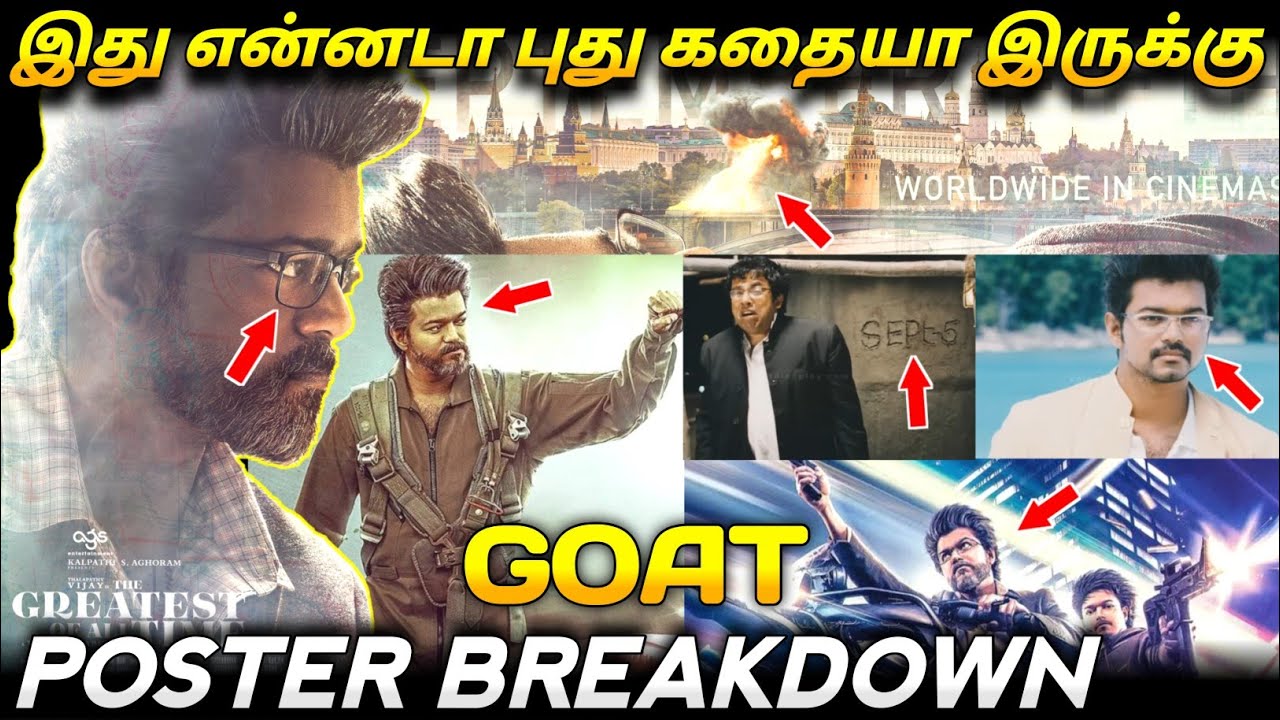 GOAT RELEASE DATE POSTER BREAKDOWN/இது என்னடா புது கதையா இருக்கு - YouTube