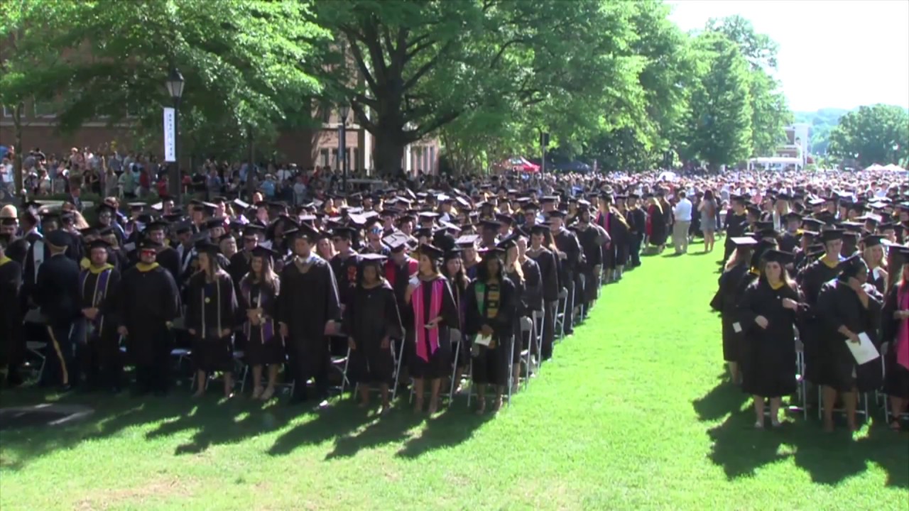Undergraduate Commencement 2017 - Full Ceremony - YouTube