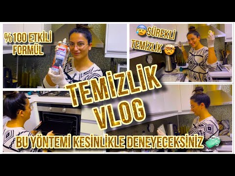 TEMİZLİK VLOG / ANKASTRE FIRIN TEMİZLİĞİ / MUTFAK TEMİZLİĞİ / HIZLI TEMİZLİK VLOG / MOTİVASYON