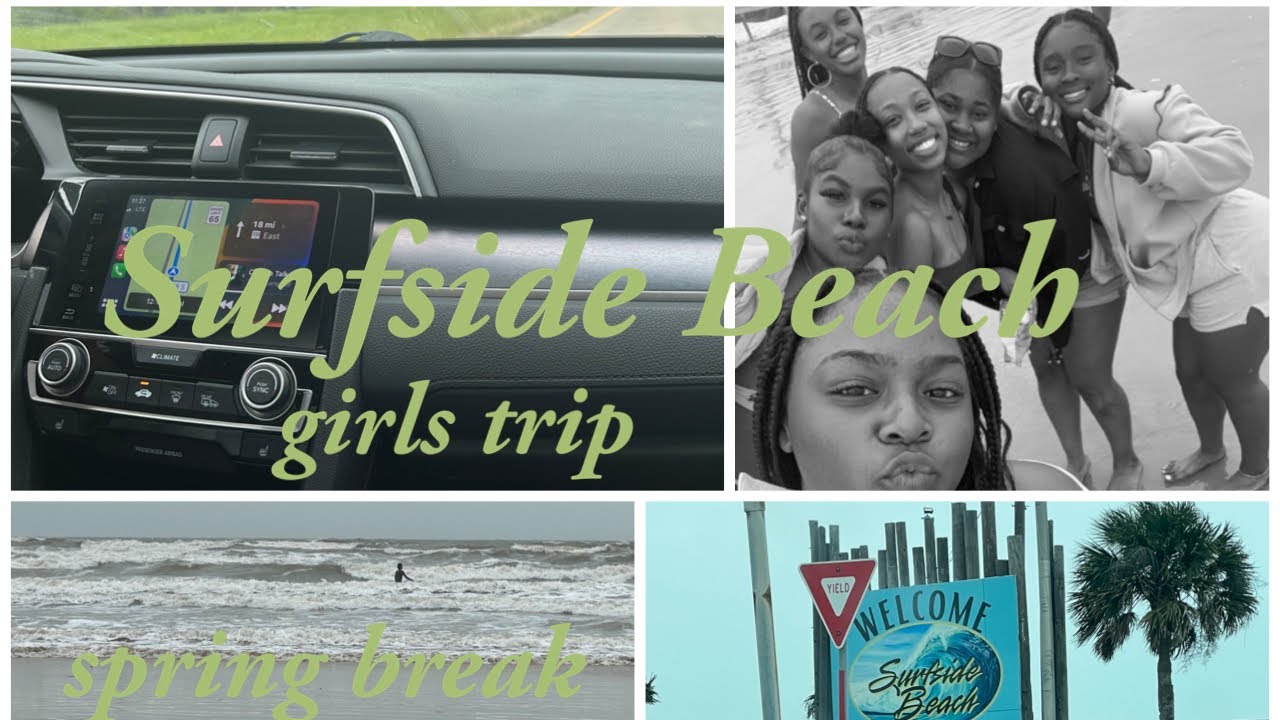 Surfside beach VLOG | spring break / girls trip - YouTube