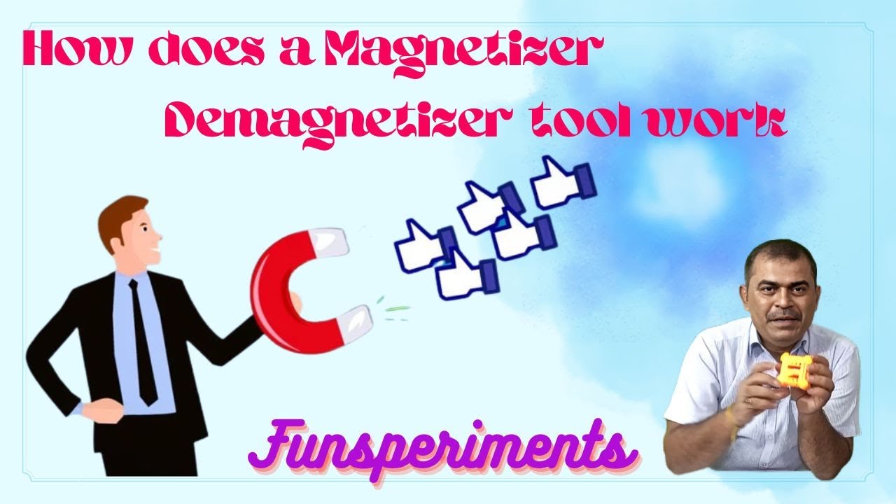 how does magnetizer demagnetizer tool works //मैग्नेटाइज़र ...