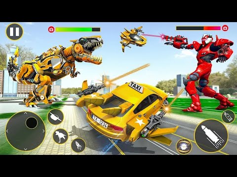 Carro Robô Táxi Transformers #2, Flying Taxi Robot Transform 3D - YouTube