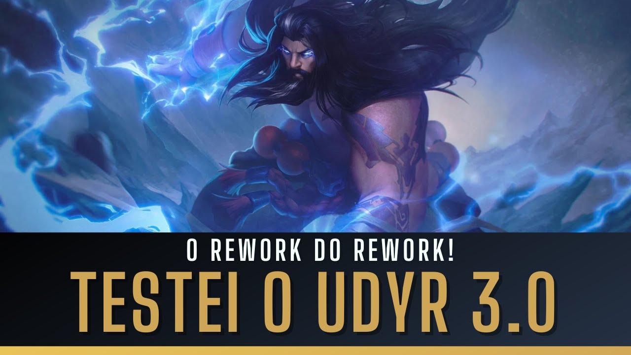 TESTEI O UDYR 3.0! A RIOT DEU OUTRO REWORK NO CAMPEÃO E FICOU MUITO ...