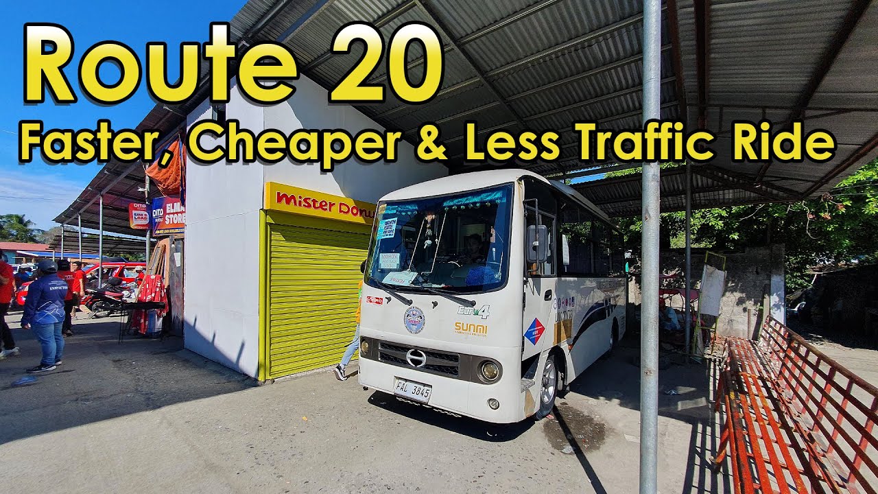 Iloilo City - Route 20 - ISAT-U To Mohon Terminal - Aircon Bus - YouTube