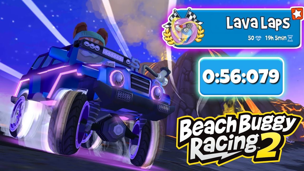 🏁Lava Laps🥇- 200 Gems - Beach Buggy Racing 2 || #bbr2 - YouTube