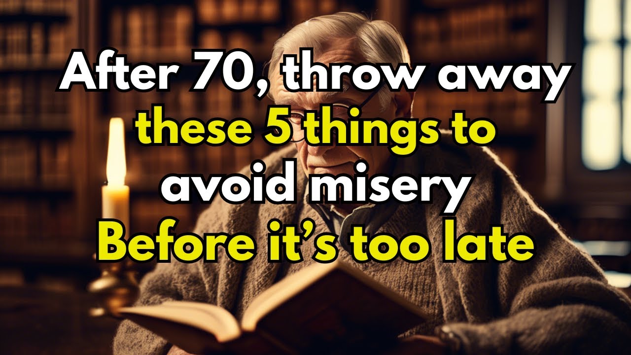 After 70, throw away these 5 things to avoid misery and live a ...