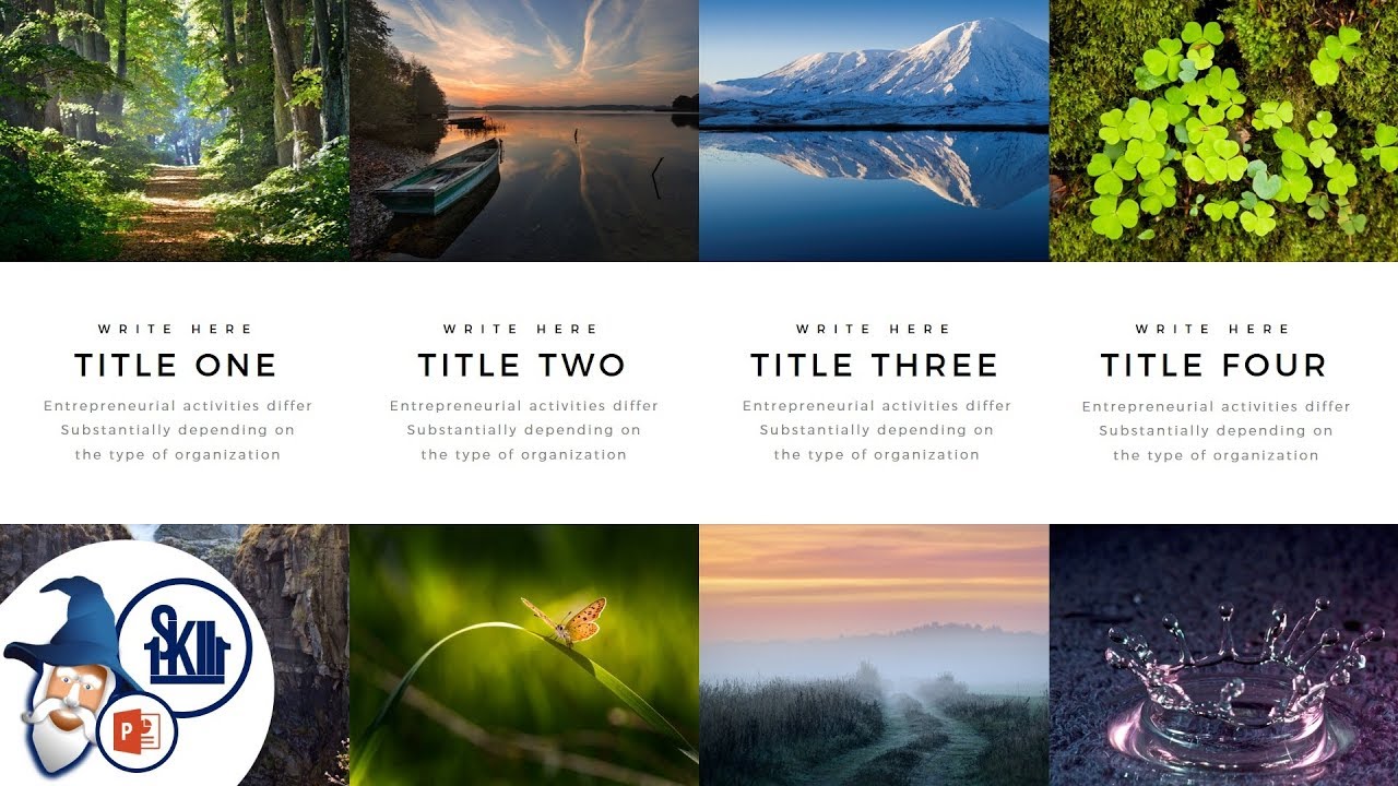 How to Create Slide Designs in PowerPoint - YouTube