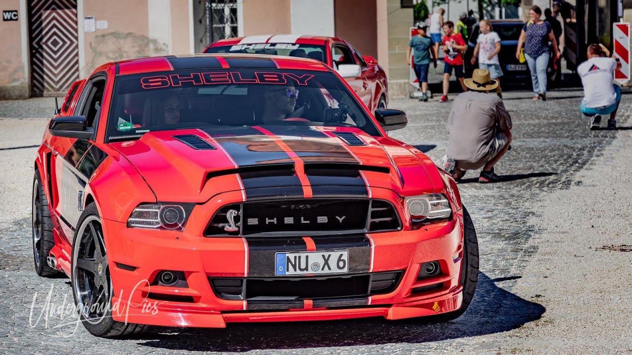 13 Mustang GT Cervini (Eleanor GT 500 Style ) Sidepipes - YouTube