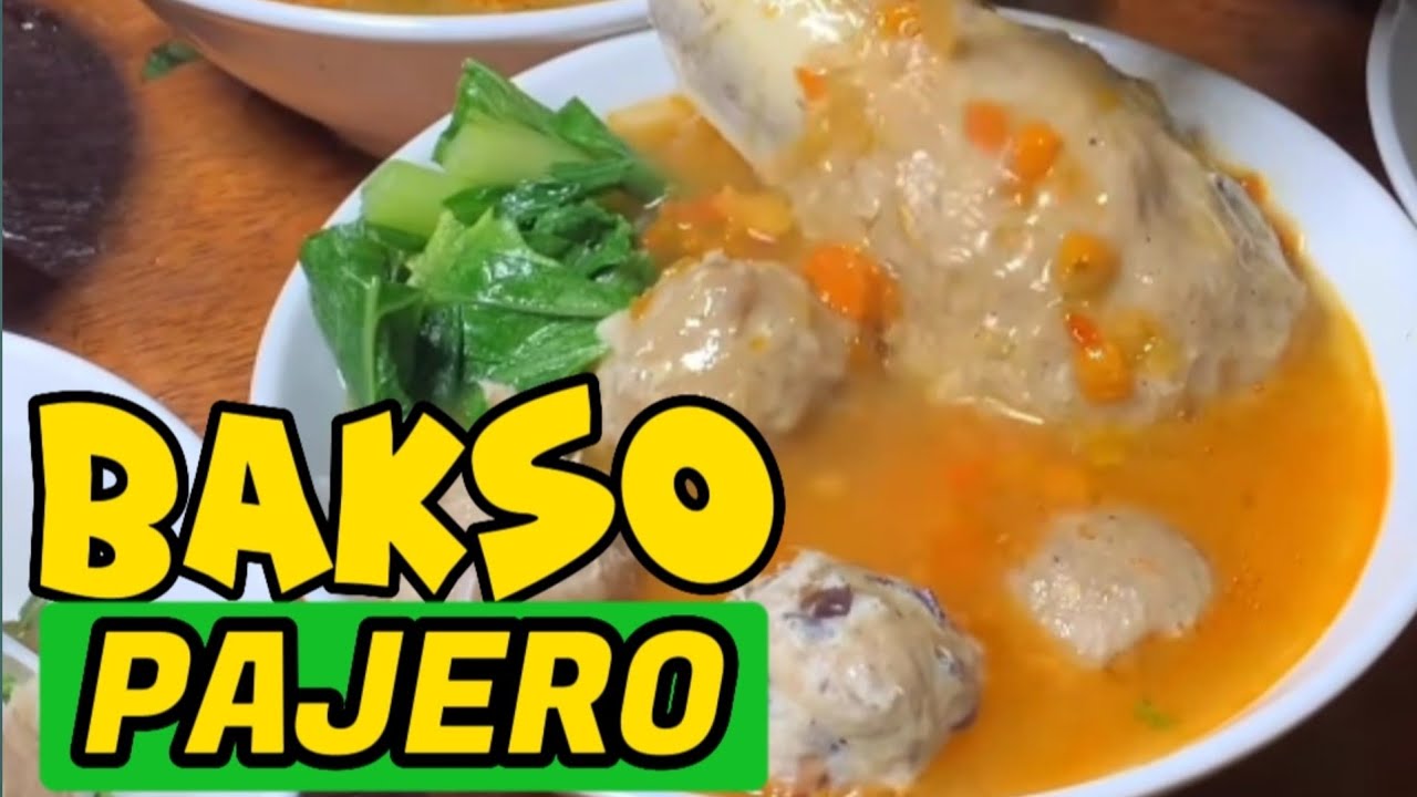 Bakso Pajero, Kuliner Jogja Yang Bikin Panas Njobo Njero - YouTube